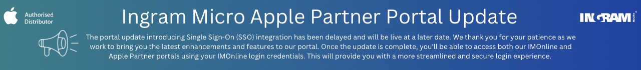 Ingram Micro Apple Partner Portal